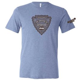 MENS JEEP ARROWHEAD LIGHT BLUE SMALL